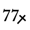 77x