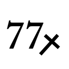 77x